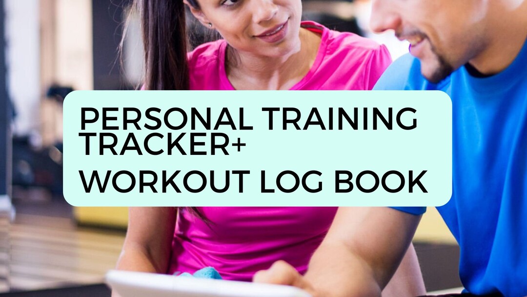 Personal Trainer Workout Tracker Sheet - Workout Log Book for Personal ...