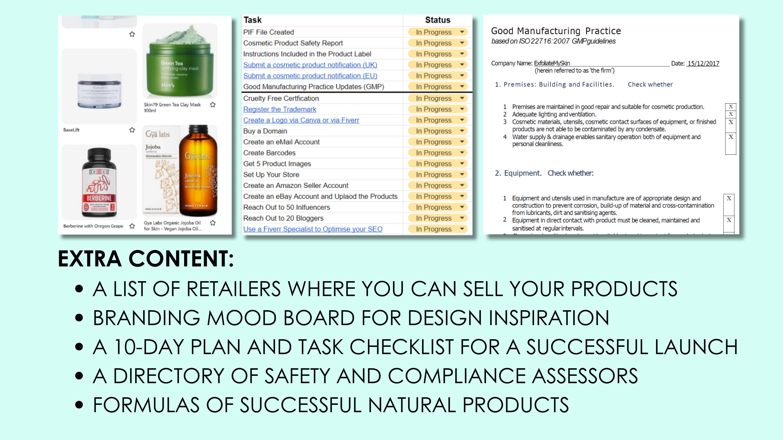 Cosmetic Product Information File PIF Template Legislation ...