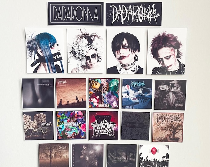 Set of 20 DADAROMA Visual Kei, J-rock, V-kei Band Glossy and Waterproof ...