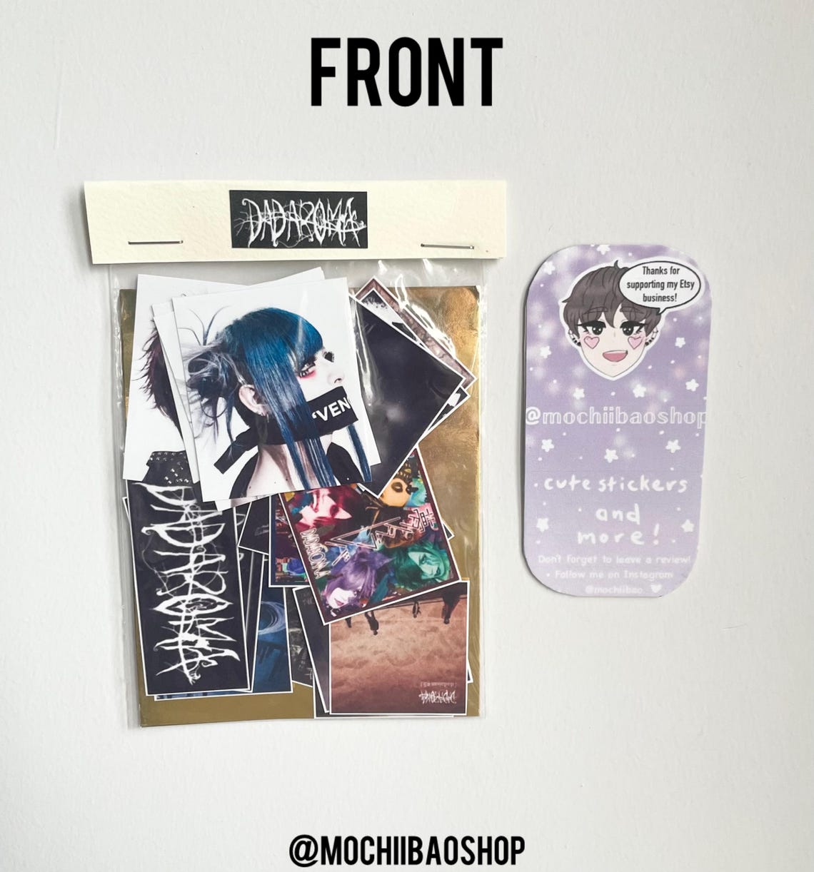 Set of 20 DADAROMA Visual Kei, J-rock, V-kei Band Glossy Stickers! - Etsy
