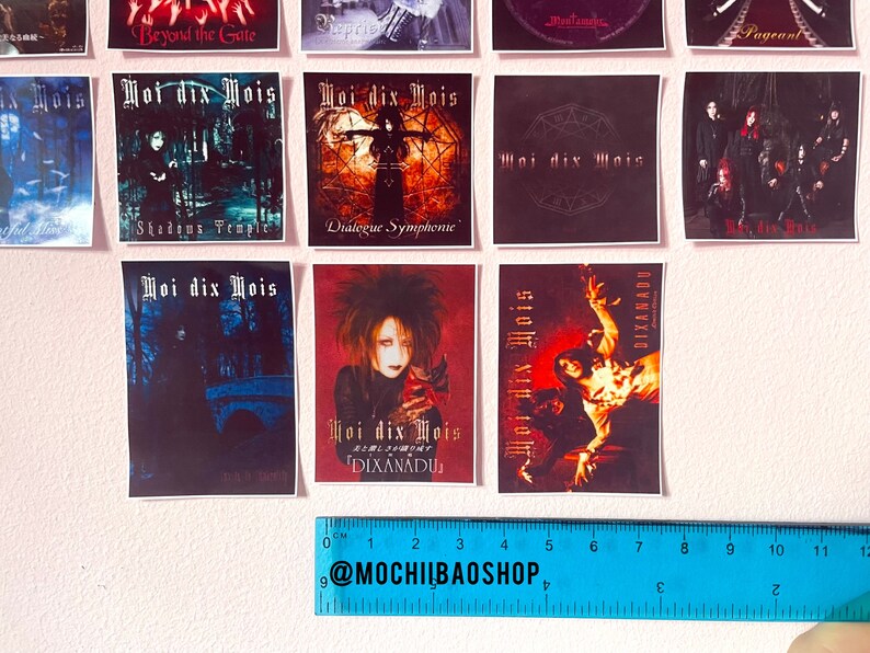 Moi Dix Mois J-rock, Visual Kei, V-kei Band Glossy and Waterproof Album ...