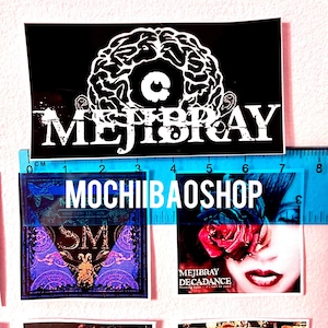 MEJIBRAY Visual Kei Album Cover Sticker Bundle of 26 Glossy and ...