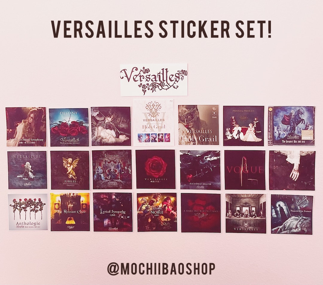 Set of 22 Versailles J-rock, V-kei, Visual Kei Band Album Glossy and ...