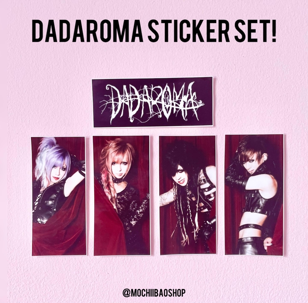 Set of 5 DADAROMA Visual Kei, J-rock, V-kei Band Glossy and Waterproof ...