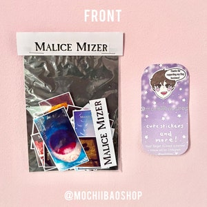 Malice Mizer Visual Kei, J-rock Band Glossy and Waterproof Album ...