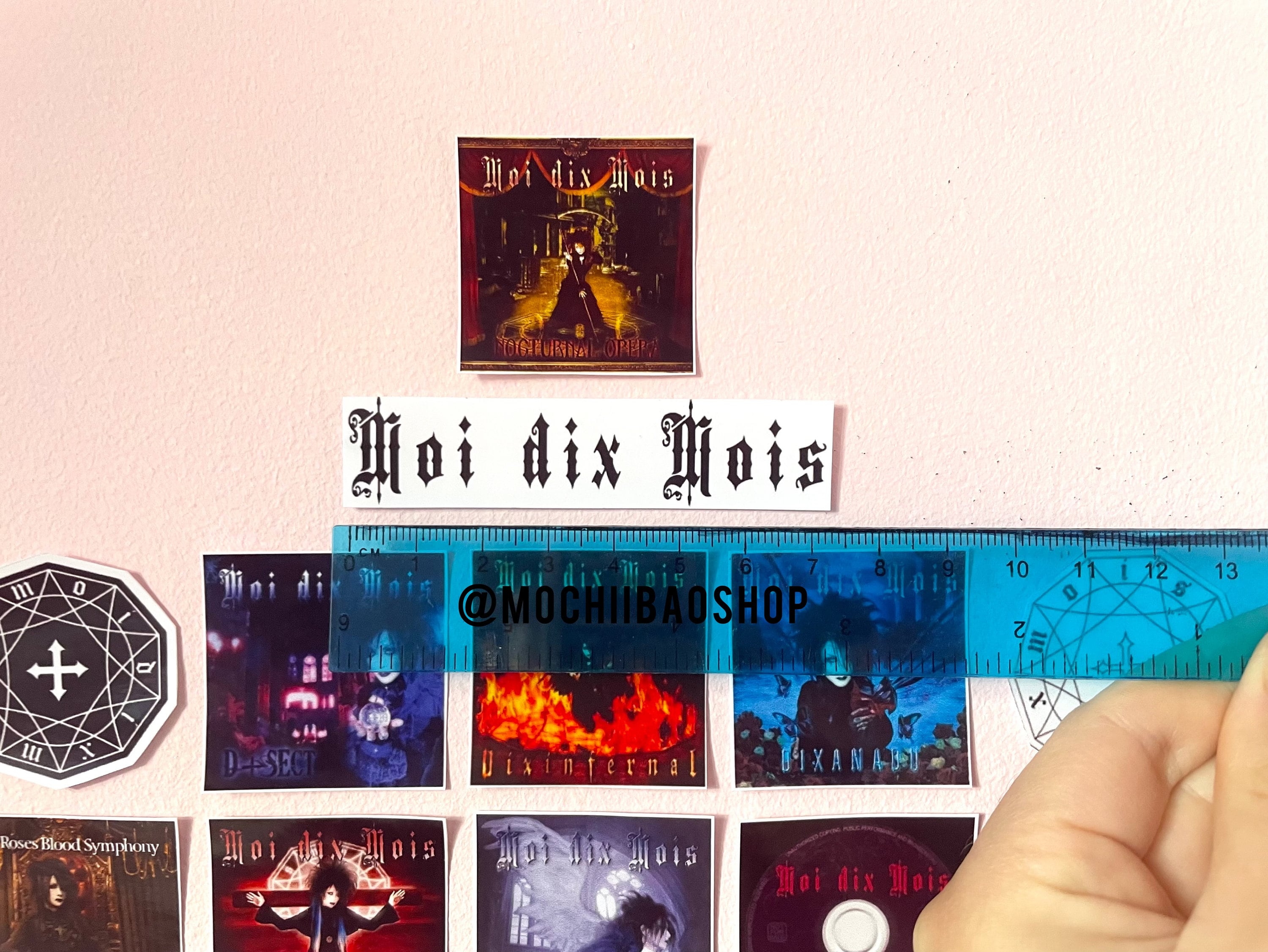 Moi Dix Mois J-rock, Visual Kei, V-kei Band Glossy and Waterproof Album ...