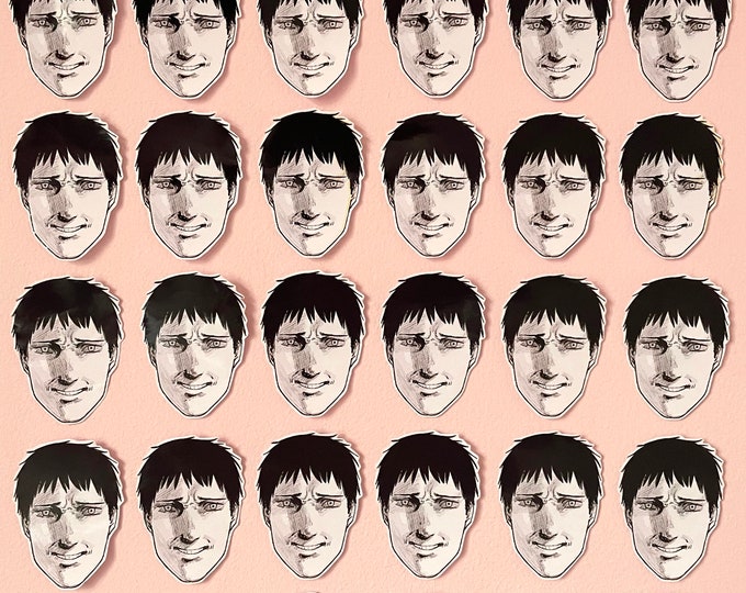 10 Fire Punch Agni Meme Face Stickers, Glossy and Waterproof. - Etsy