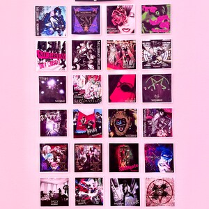 MEJIBRAY Visual Kei Album Cover Sticker Bundle of 26 Glossy and ...