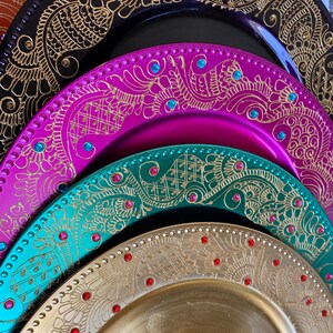 Set of 10 Assorted Colors Charger Plate. - Etsy