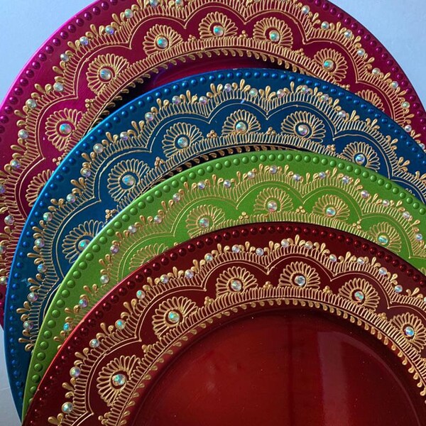 Henna Plate - Etsy