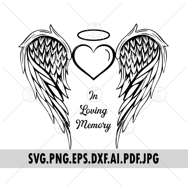 In Loving Memory Svg Memorial Svg in Loving Memory Png - Etsy