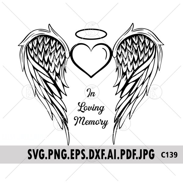 Memorial Svg - Etsy