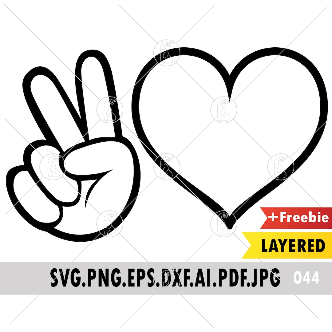 Peace Sign Fingers Svg Peace Sign Svg Peace Love Svg Peace - Etsy Ireland