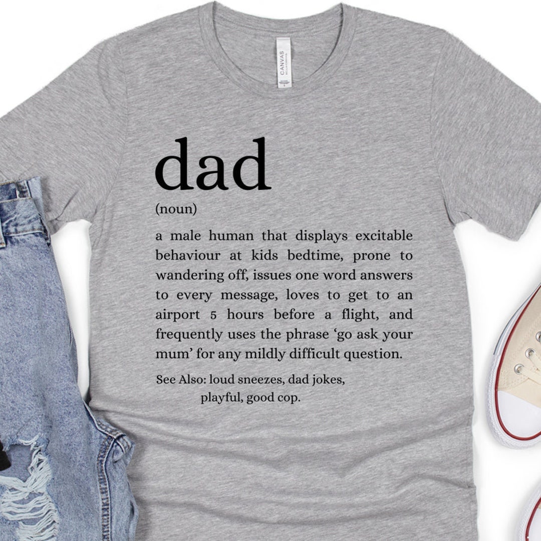 The Fun Dad Definition T-shirt - Etsy