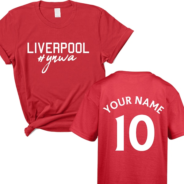 Liverpool Fc Personalised - Etsy