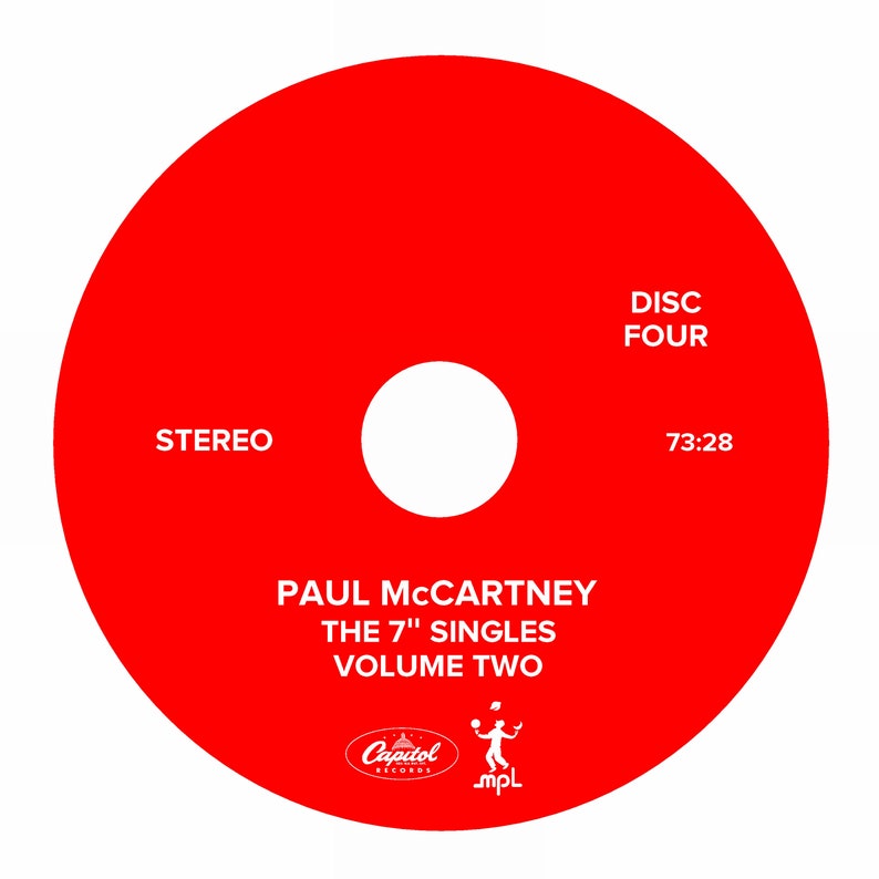 Paul Mccartney the 7 Singles Box Volume Two 4-CD CD - Etsy