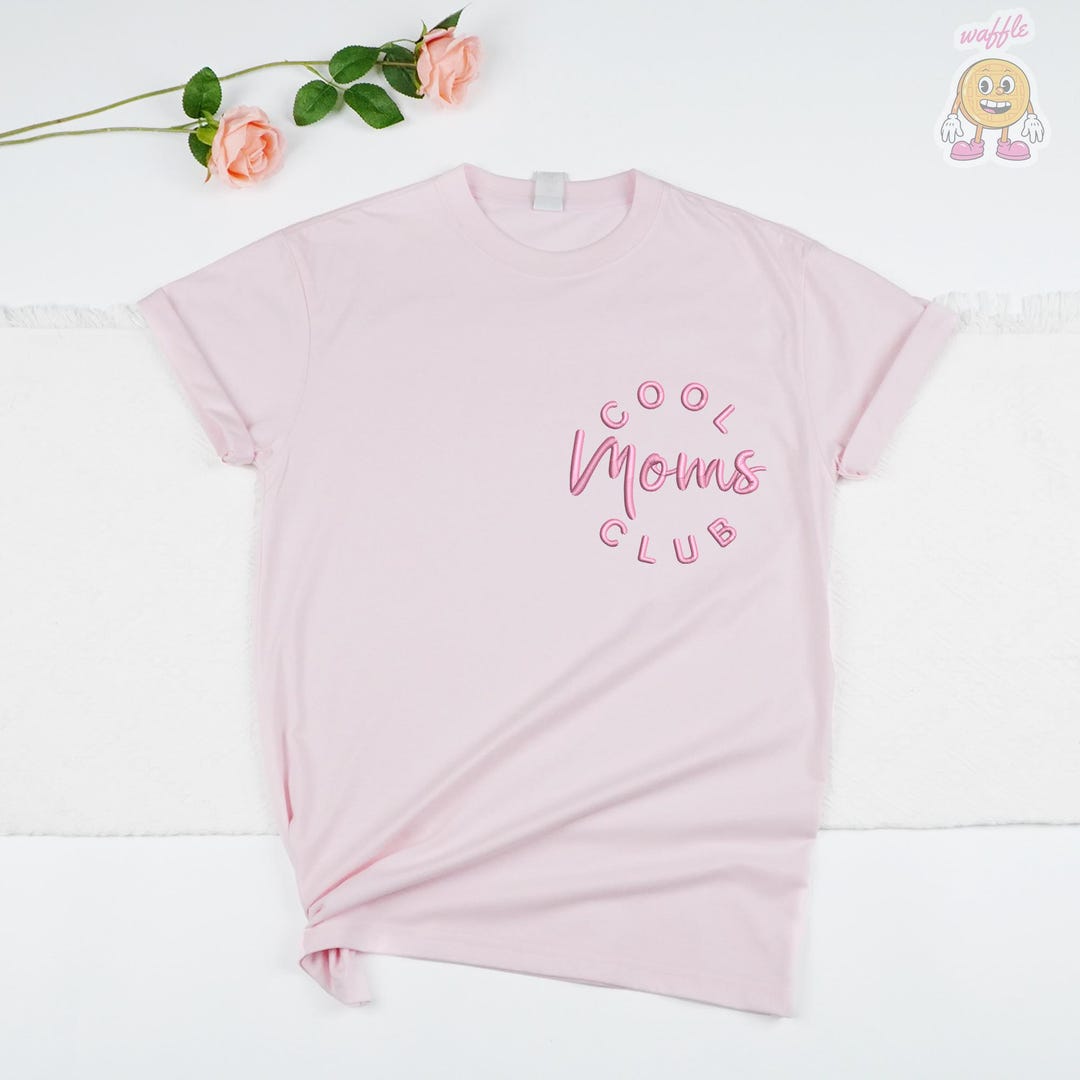 EMBROIDERED Cool Moms Club Shirt, Cool Moms Club Sweatshirt, Cool Mom ...