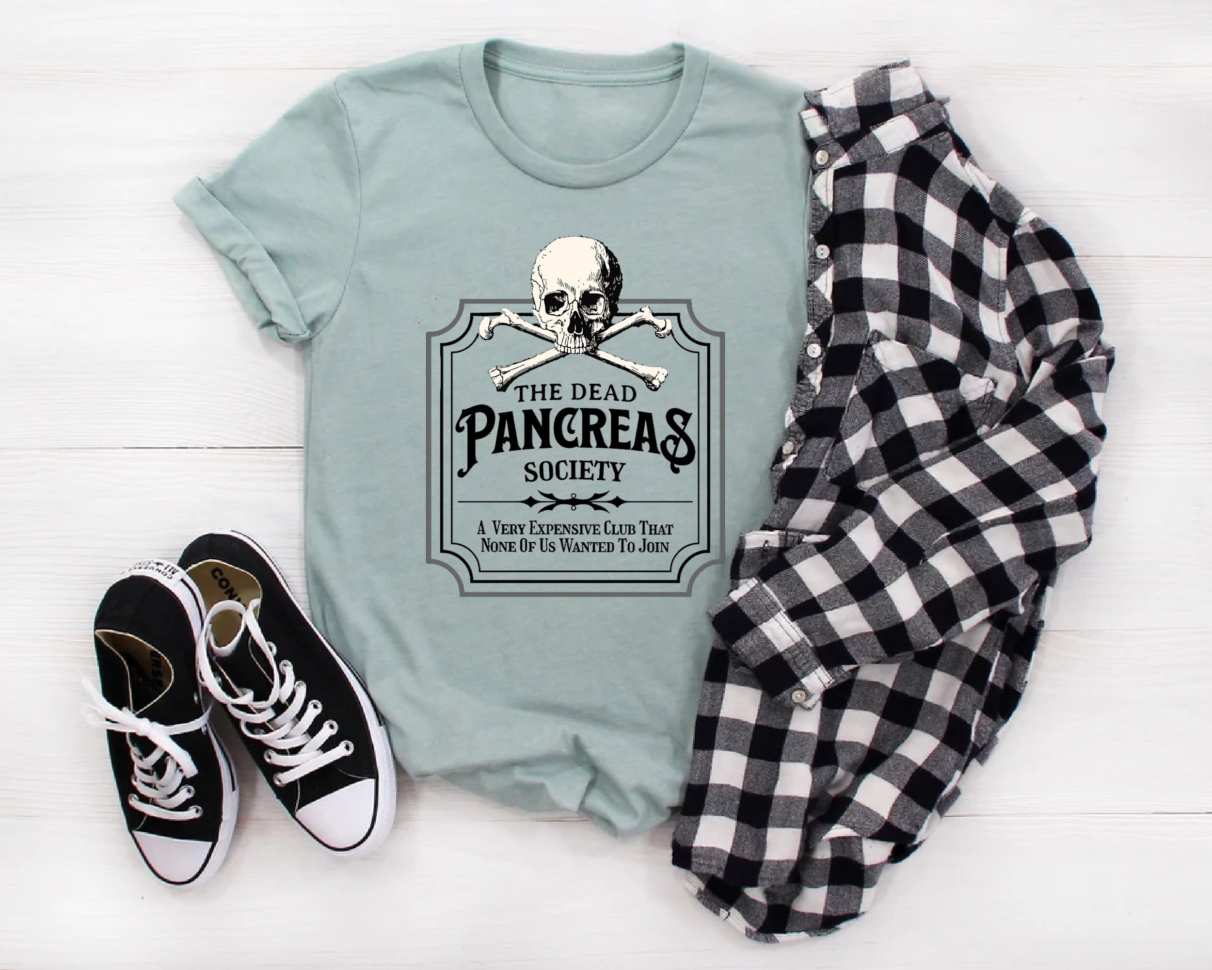 Lazy Pancreas Club Shirt, Shirt for Diabetics and People With Diabetes ...