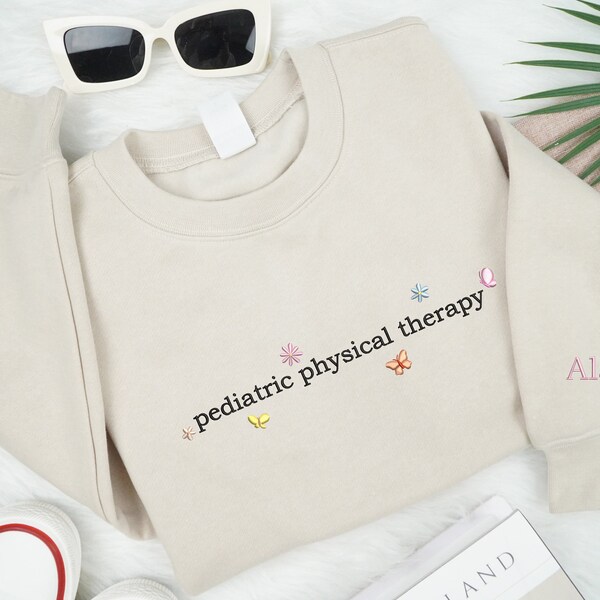 Physical Therapy Embroidered Shirt - Etsy