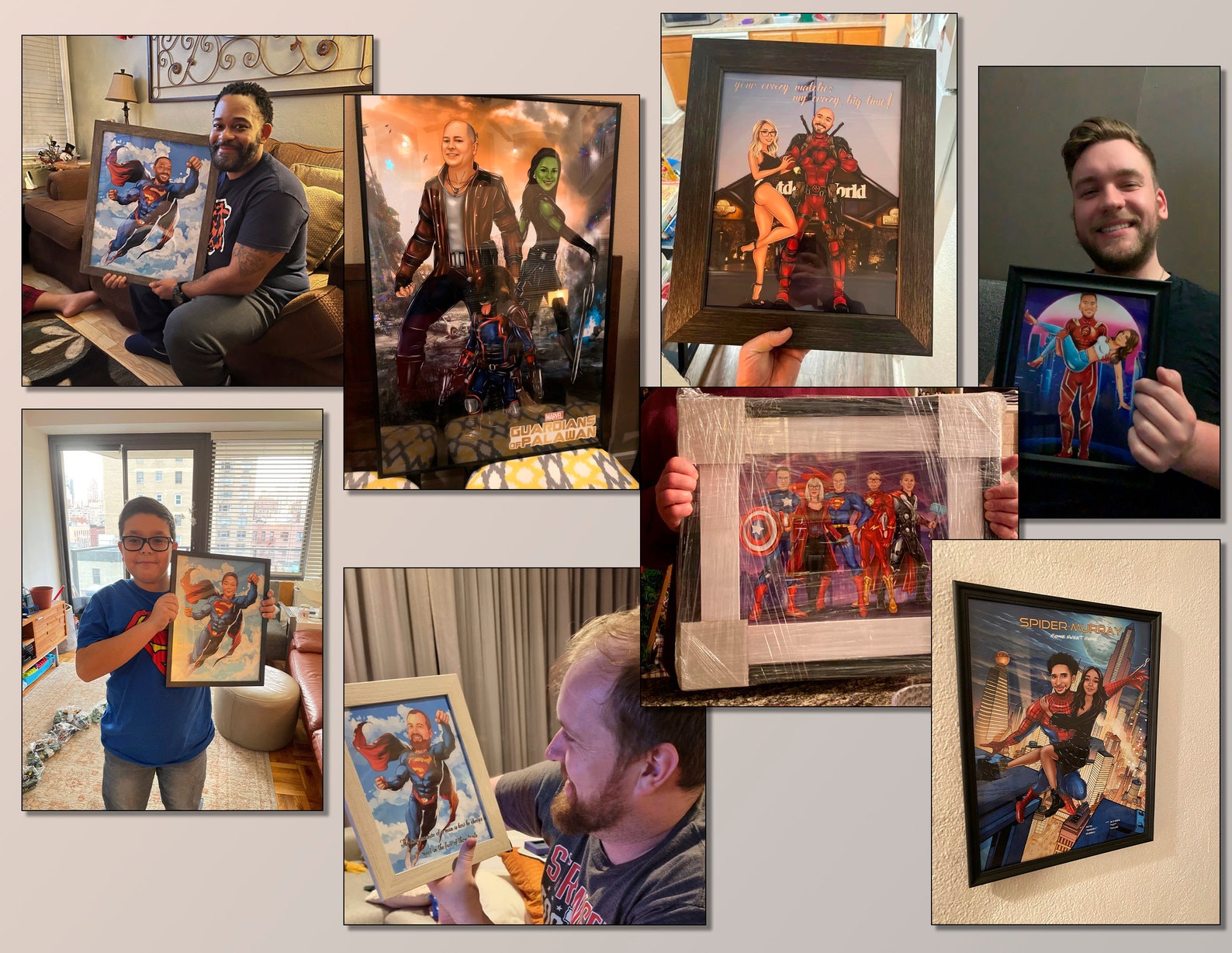 Custom Superhero Portrait From Photo Superhero Portrait for - Etsy