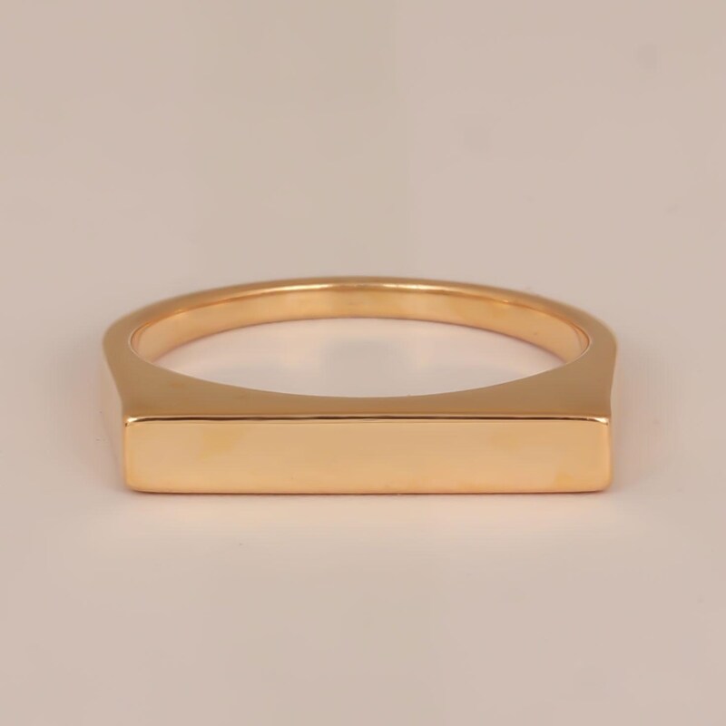 Bar Ring - Etsy
