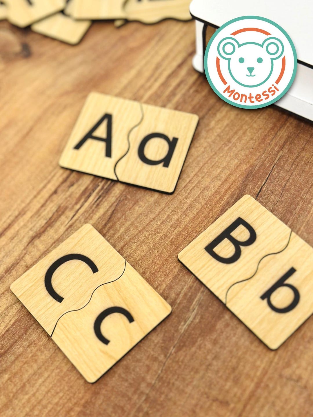 Personalized Wooden Letter Matching Toy,educational Toys,educational ...