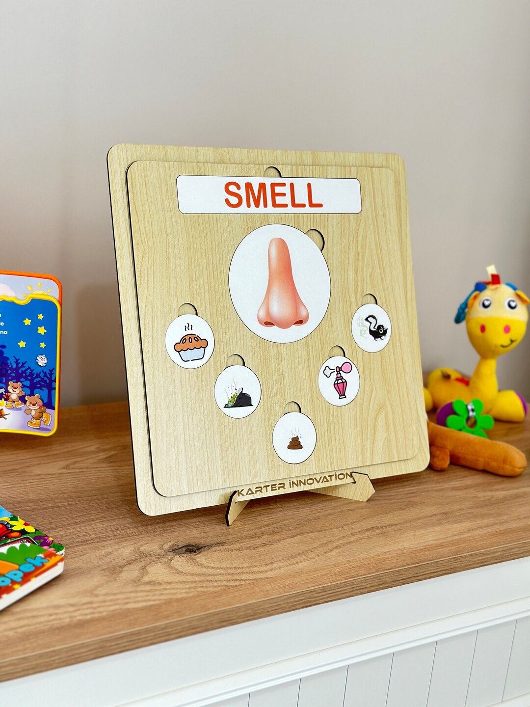 Five Senses Learning Board Five Senses Sorting Activity 5 Senses