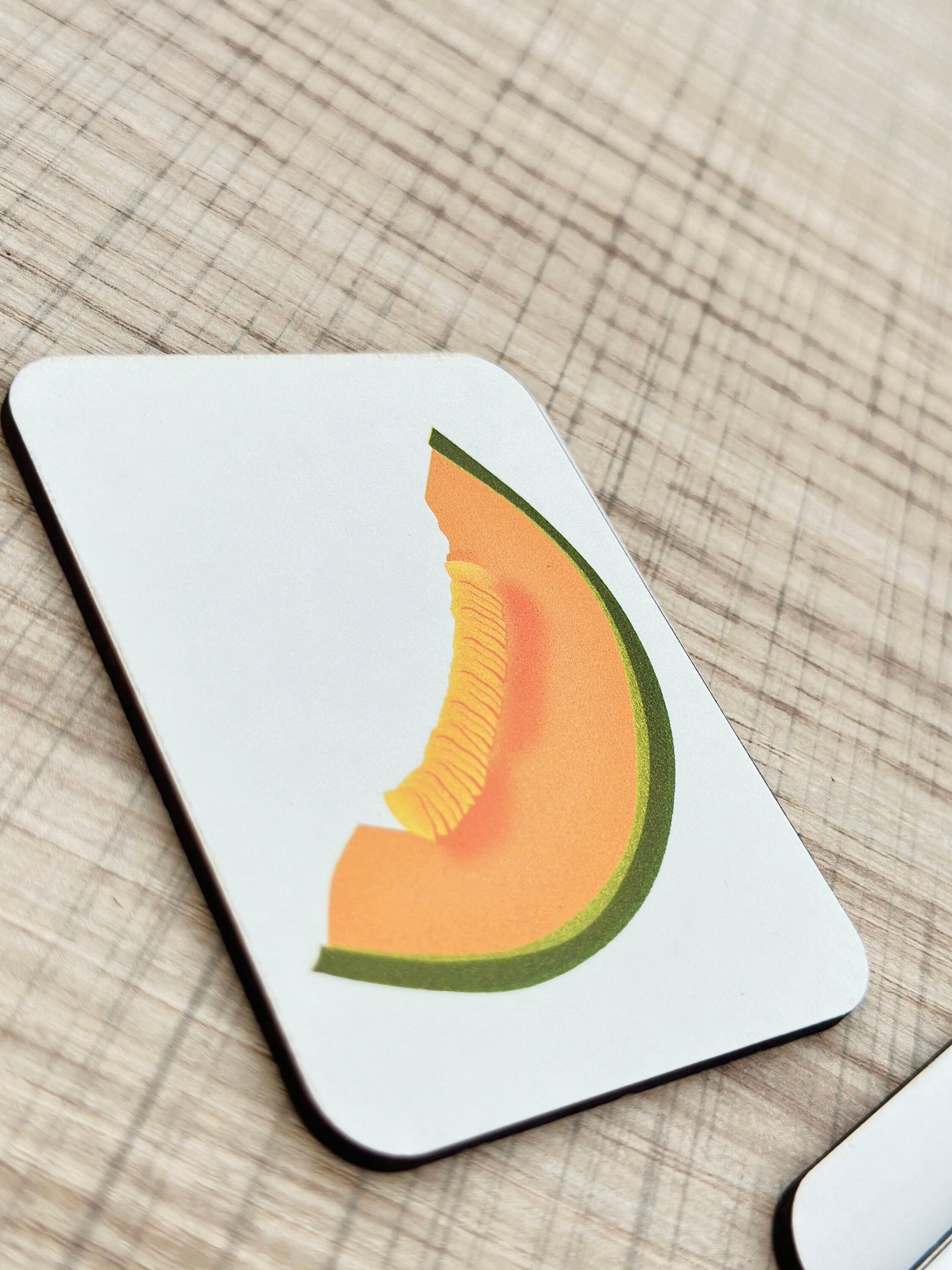 Fruits 20 Matching Montessori Cards-montessori Wooden Fruit Memory Game ...