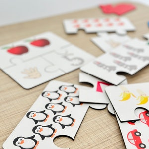 Number Learning Set, Numbers, 30 Piece Number Matching Set, Finger ...