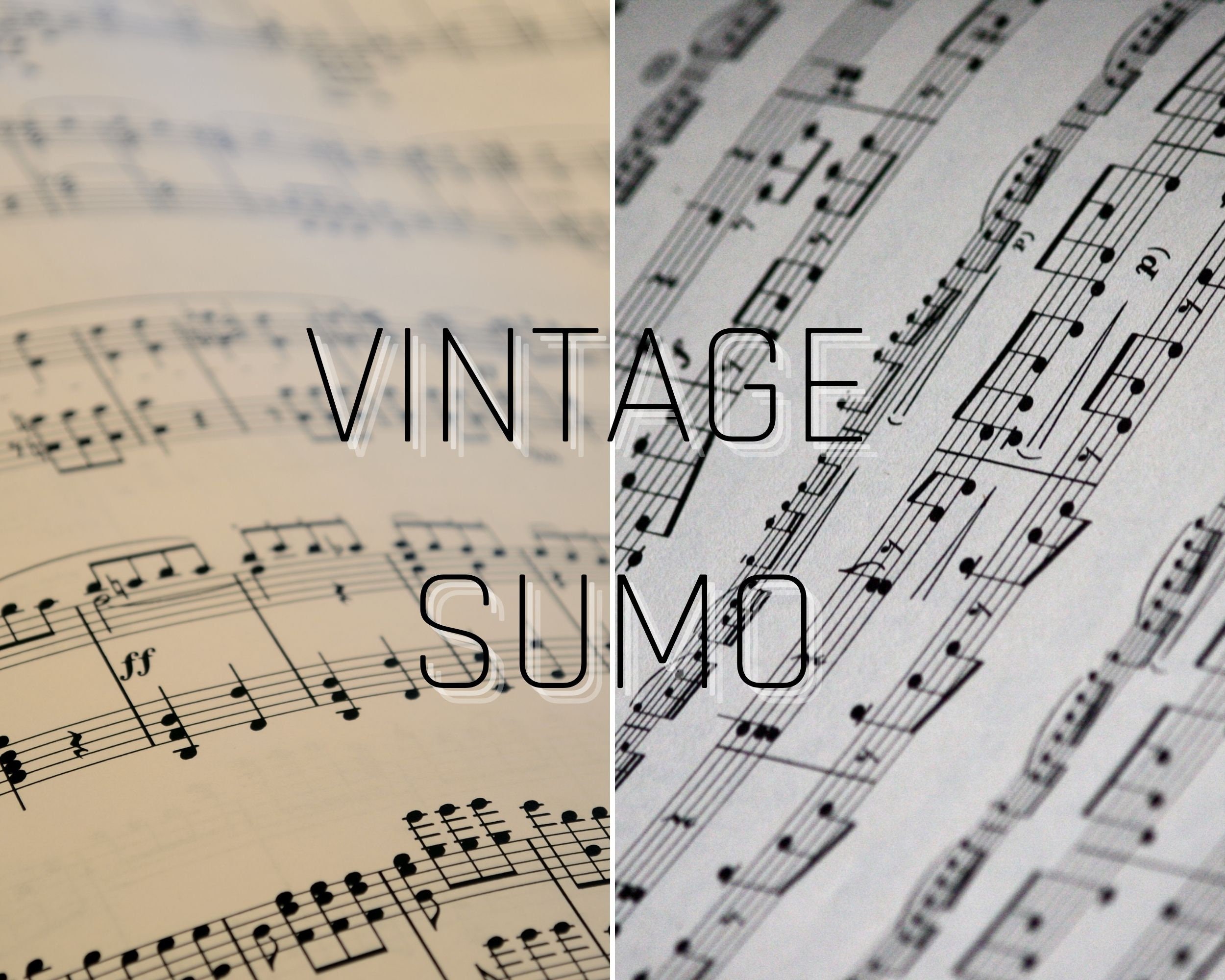 Music Digital Paper Vintage Sheet Music Scrapbook Papers Old - Etsy