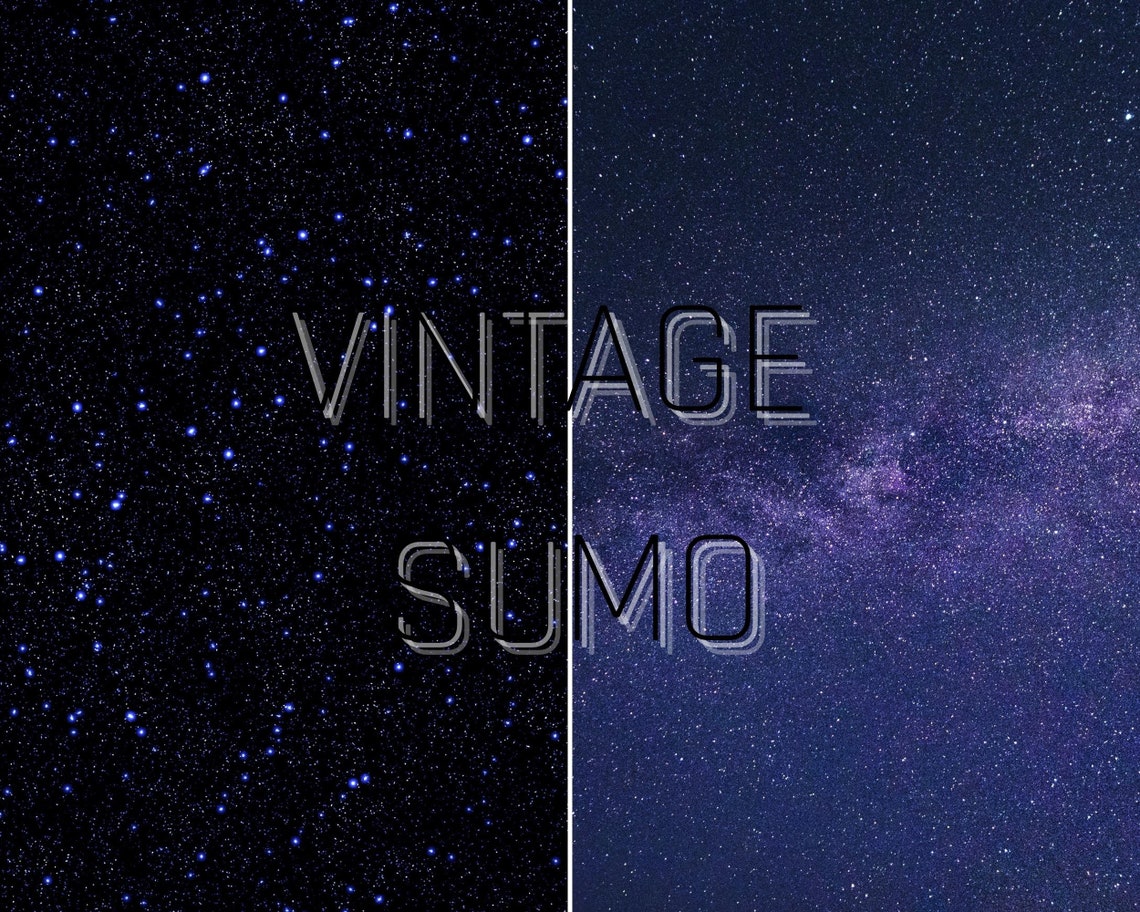 Starry Night Digital Paper Galaxy Digital Paper Night Sky - Etsy