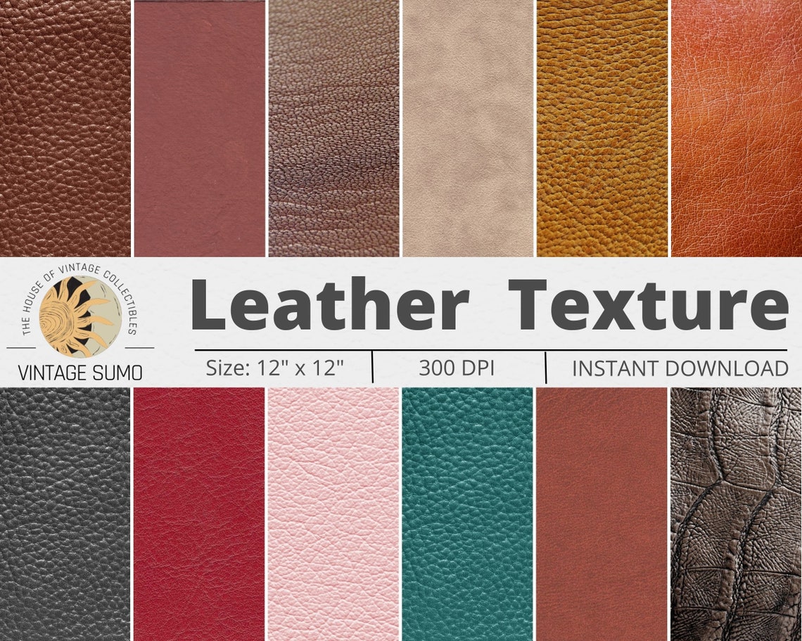 Leather Texture Digital Paper Seamless Leather Texture - Etsy