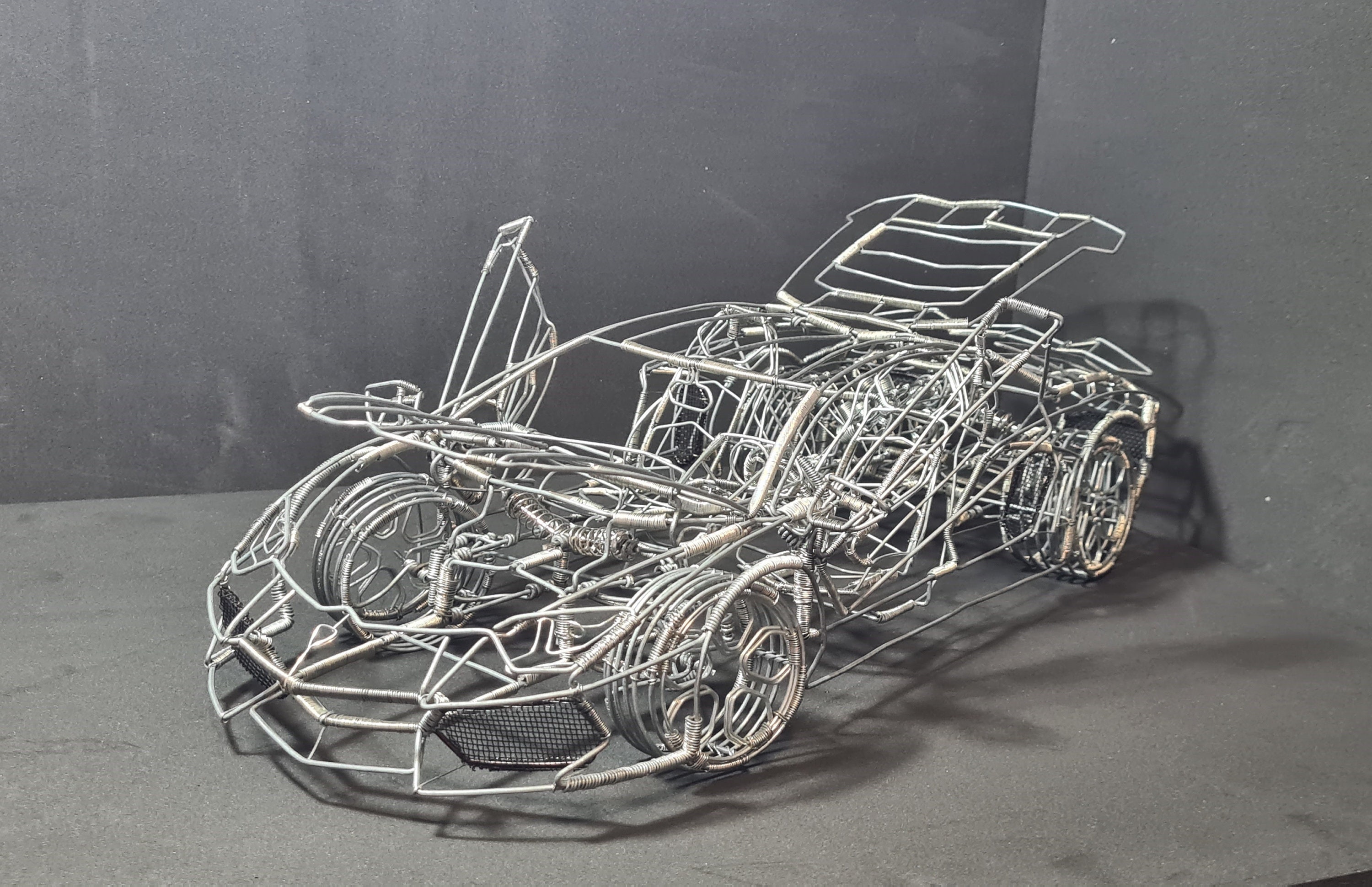 Lamborghini Aventador LP700 Replica 1:12 Hand Made Wire Car Model - Etsy