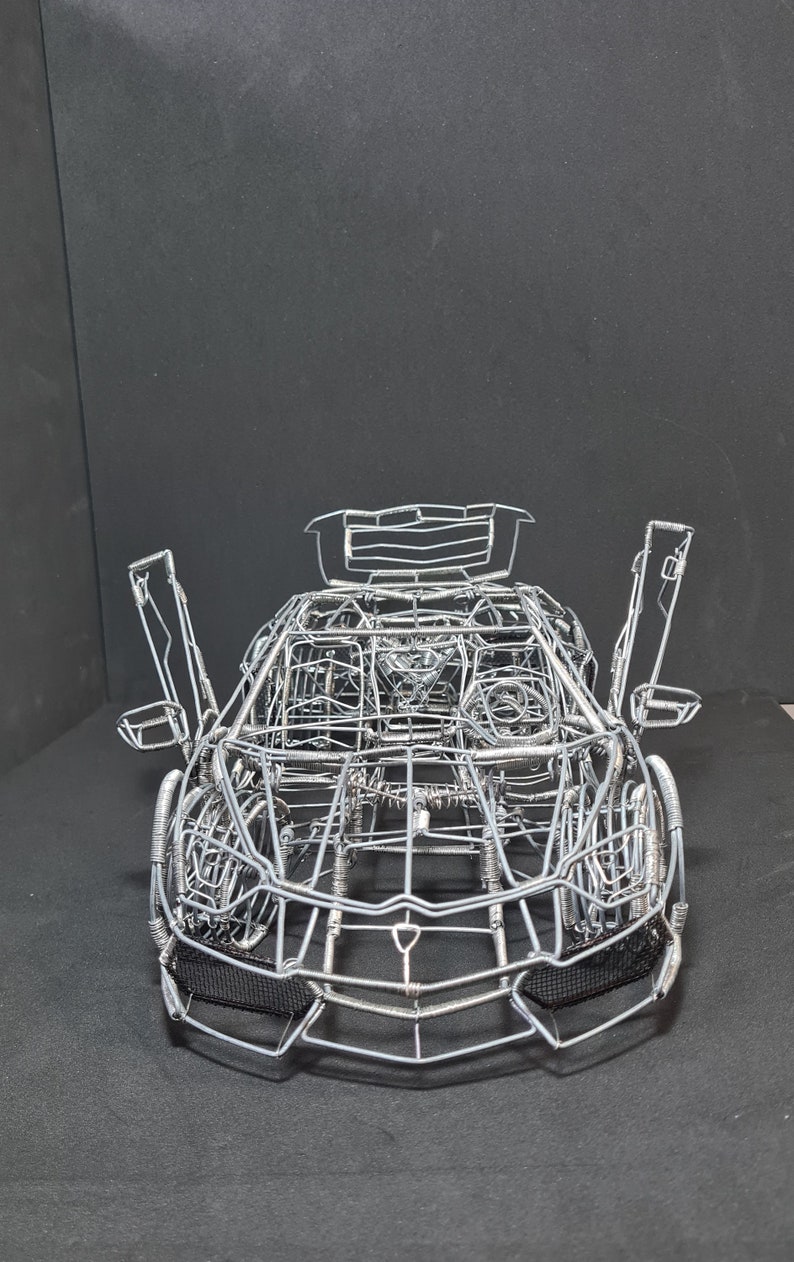 Lamborghini Aventador LP700 Replica 1:12 Hand Made Wire Car Model - Etsy