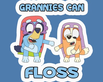 Dad Wagon Bluey Sticker - Etsy Australia