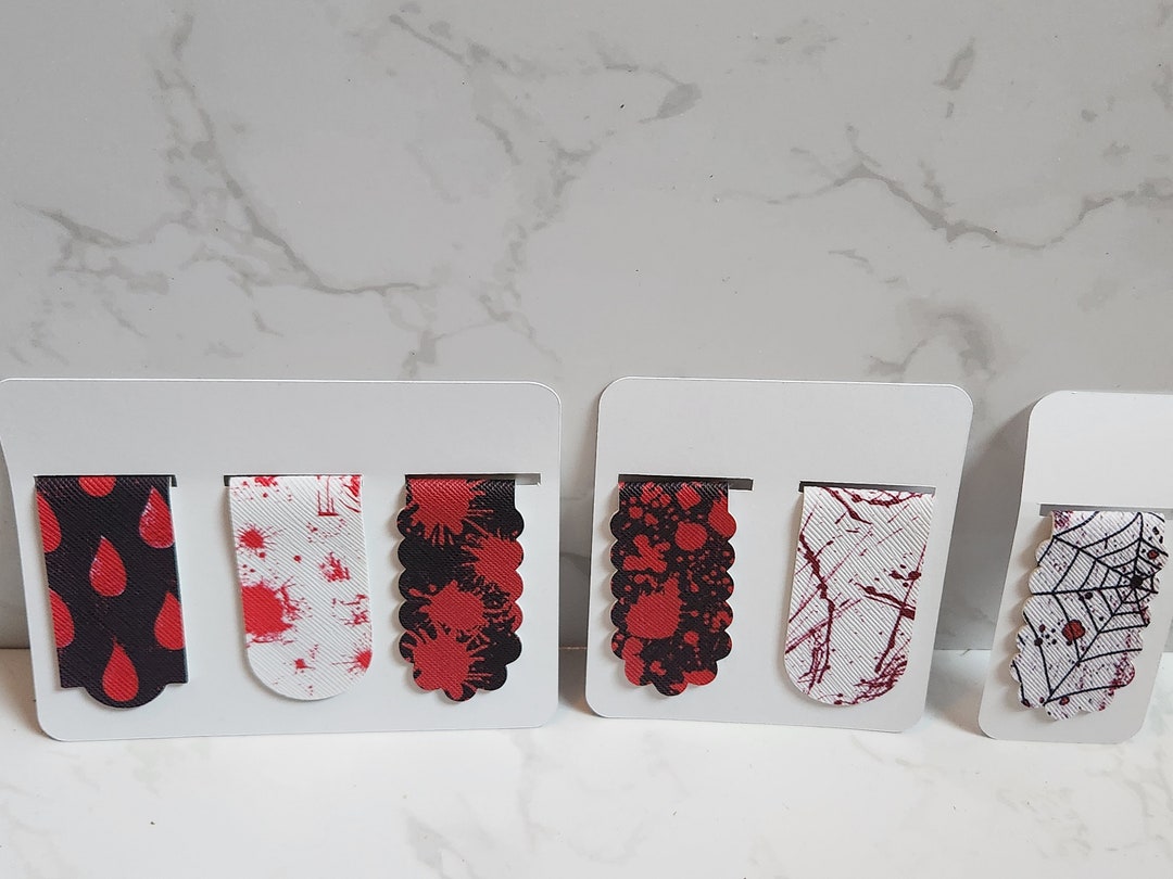 Magnetic Bookmarks Murder Mysteries - Etsy