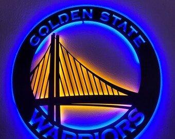 Warriors Metal Sign - Etsy