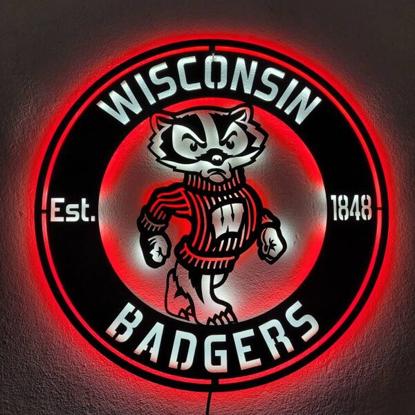 Wisconsin Sign - Etsy