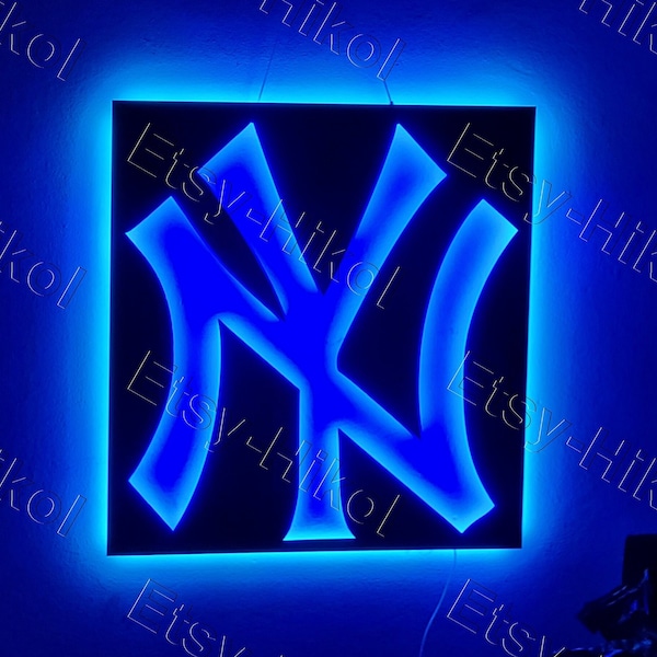 Yankees Metal Sign - Etsy