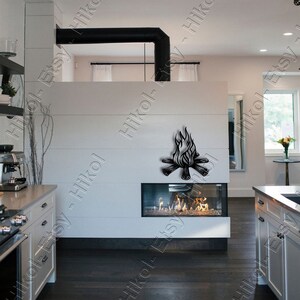 Fireplace Barbecue Metal Sign , Fireplace Barbecue Metal Ornament - Etsy