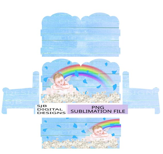 Baby Boy Memorial Blue Baby Memorial Bench Baby Loss PNG - Etsy