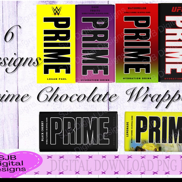Prime Chocolate Bar - Etsy UK