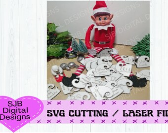 Christmas Activity Tokens File - Etsy