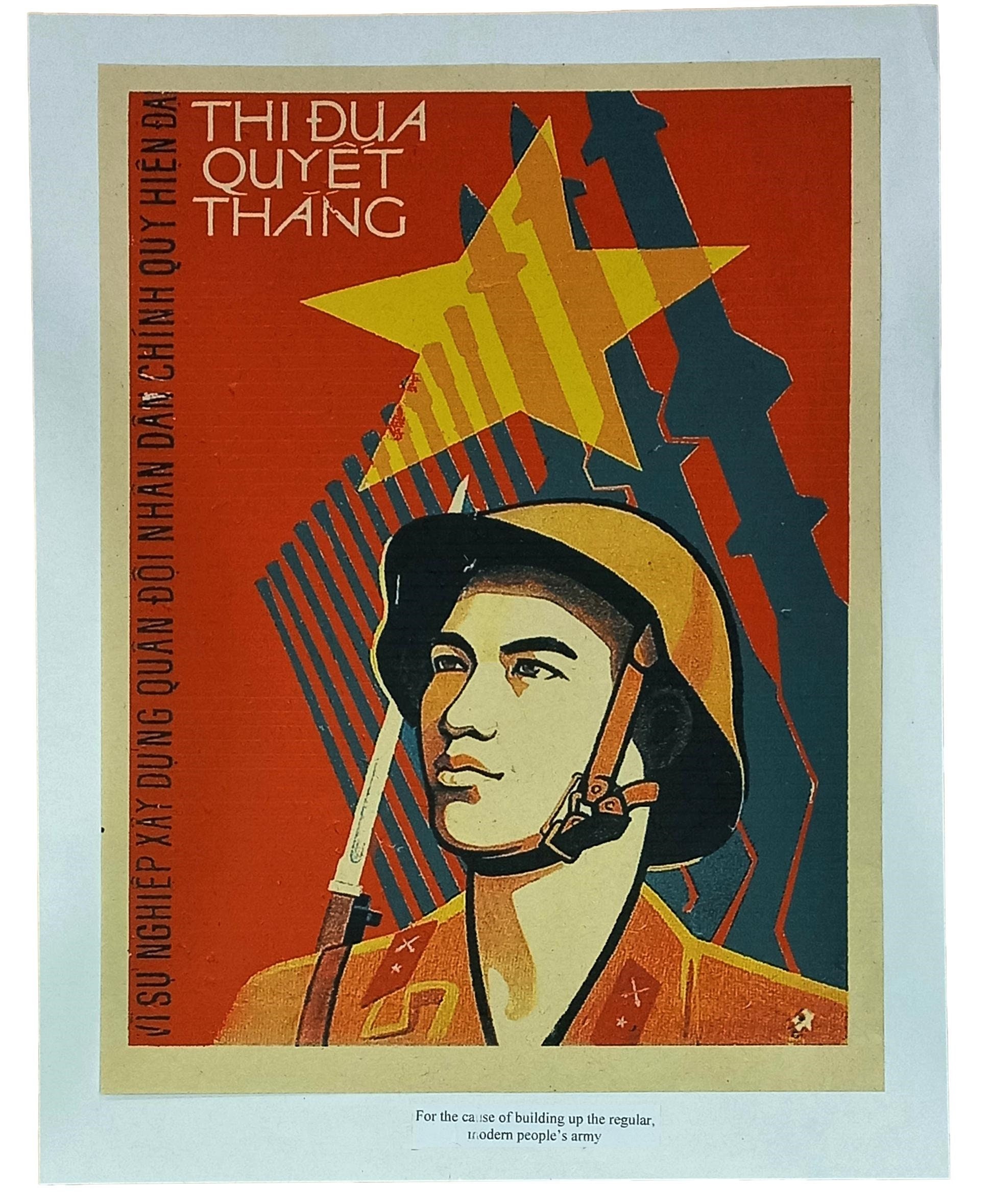 Vintage Vietnam War Poster - Join the Military to Help Build the ...