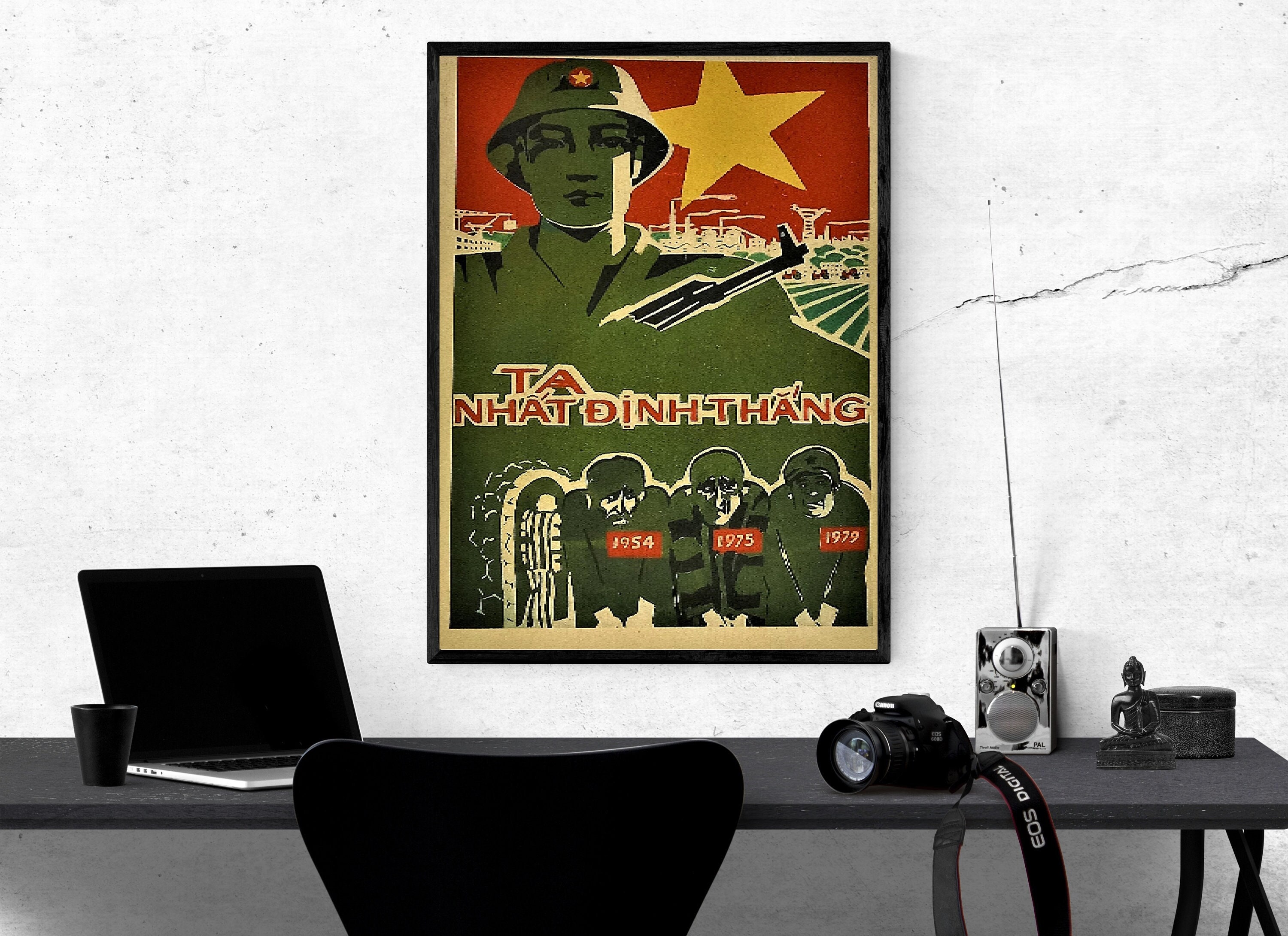 Old Vietnam War Poster - We Are Determined to Win Every Battle Against ...