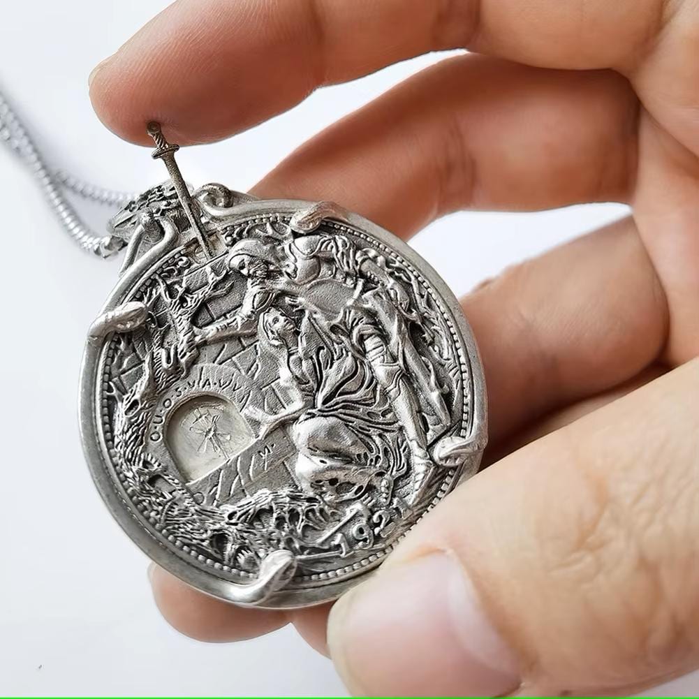 Roman Booteen Silver Moving Coin the Holy Grail Mechanical Medieval ...