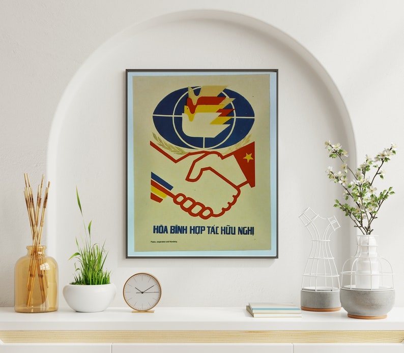 Vietnam Poster War Propaganda - Worldwide Peace Cooperation and ...