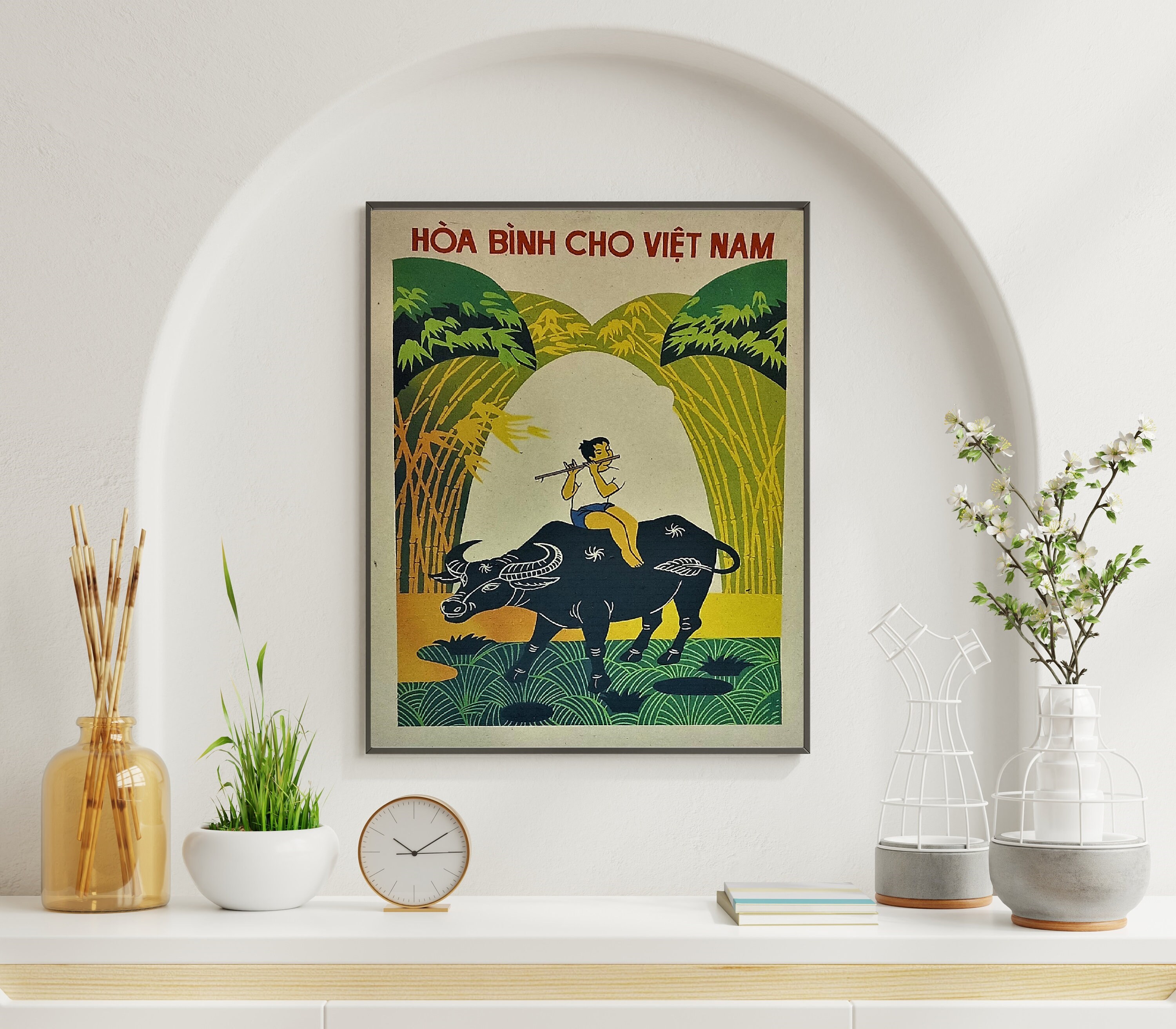 Vietnam Poster War Propaganda - the Vietnamese National Peace Time ...
