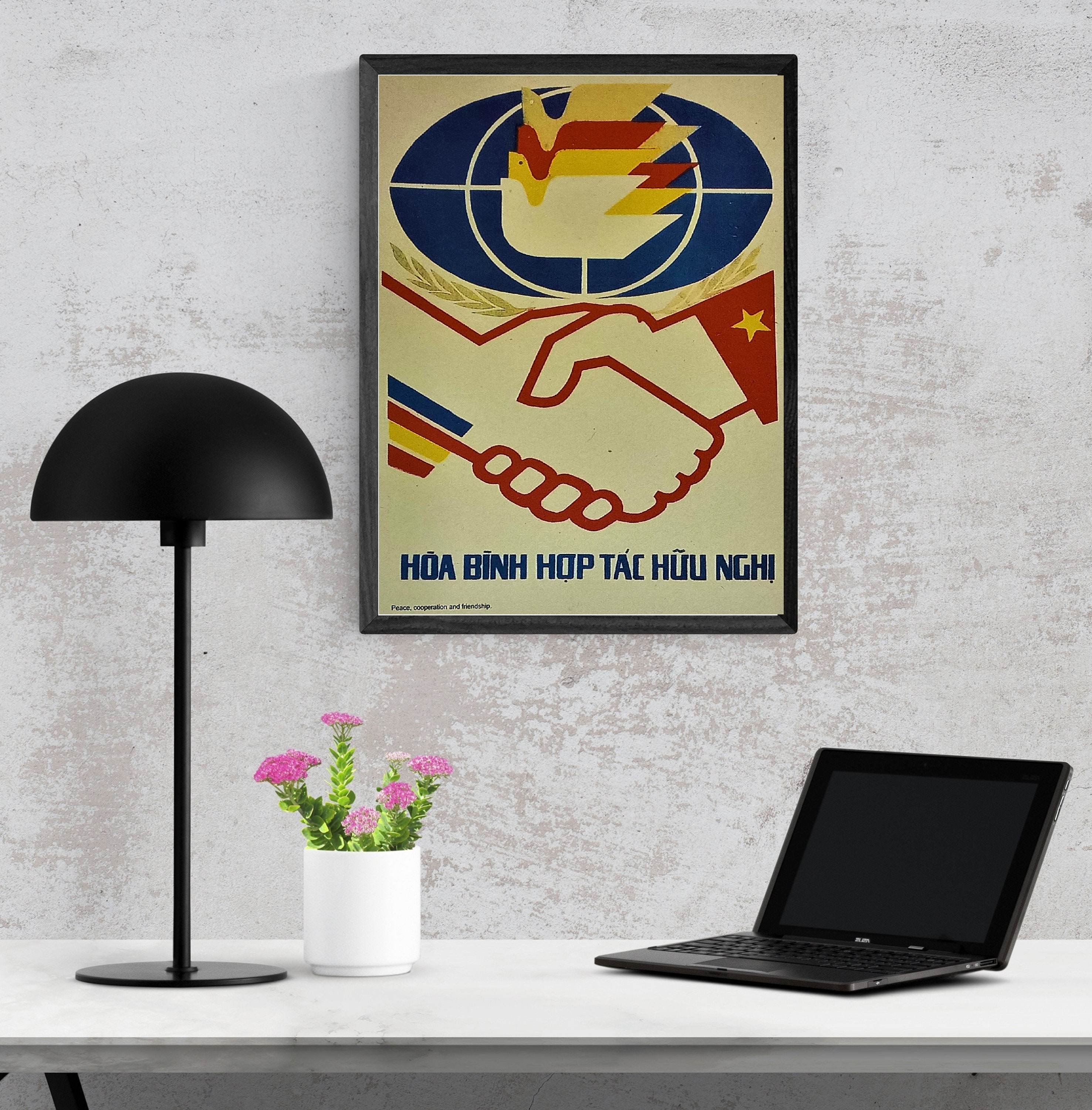 Vietnam Poster War Propaganda - Worldwide Peace Cooperation and ...
