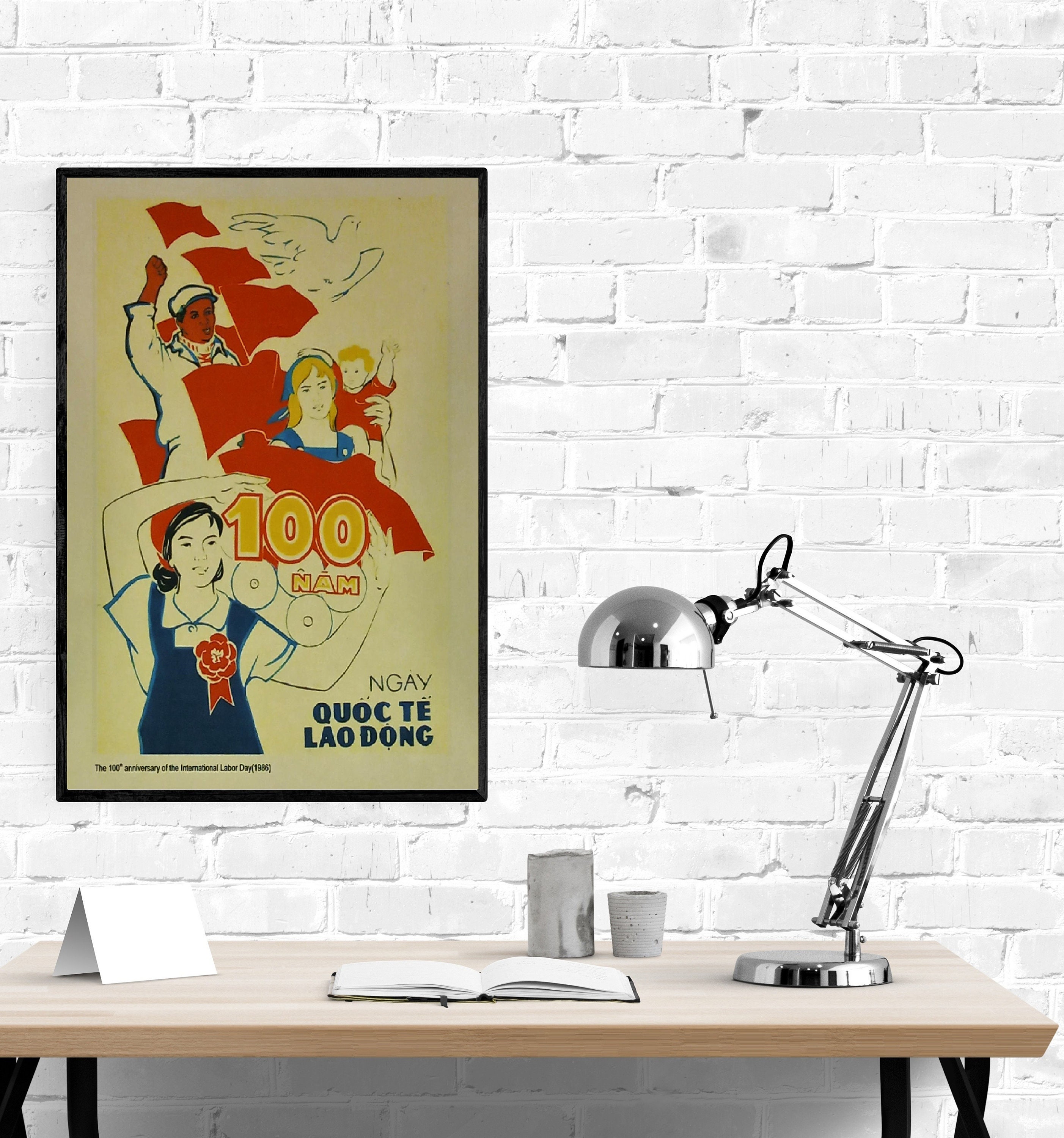 Vintage Vietnam War Poster Propaganda - the Celebration of the 100th ...